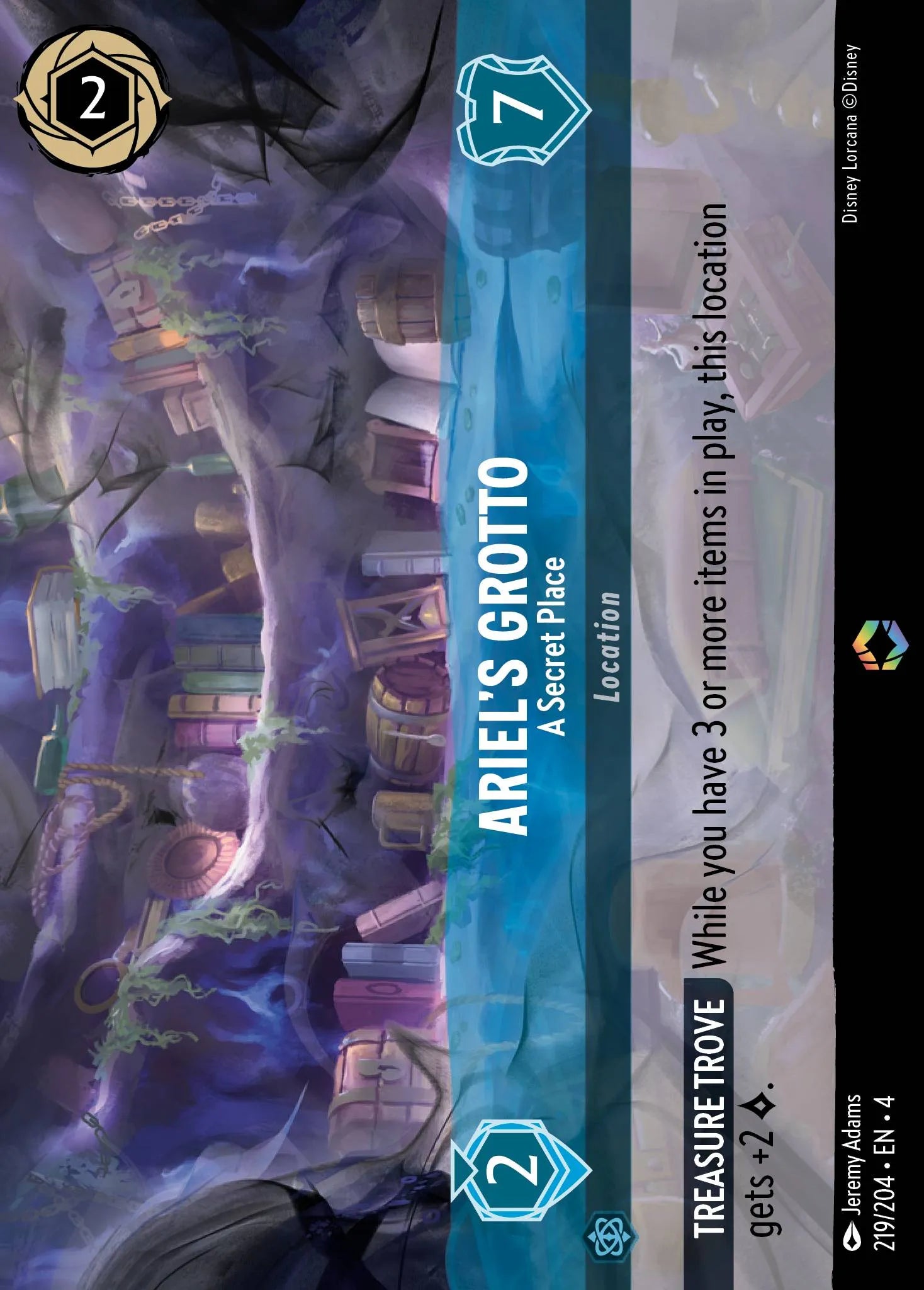 Ariel's Grotto - A Secret Place (004-219) - Set 4: Ursula's Return ...