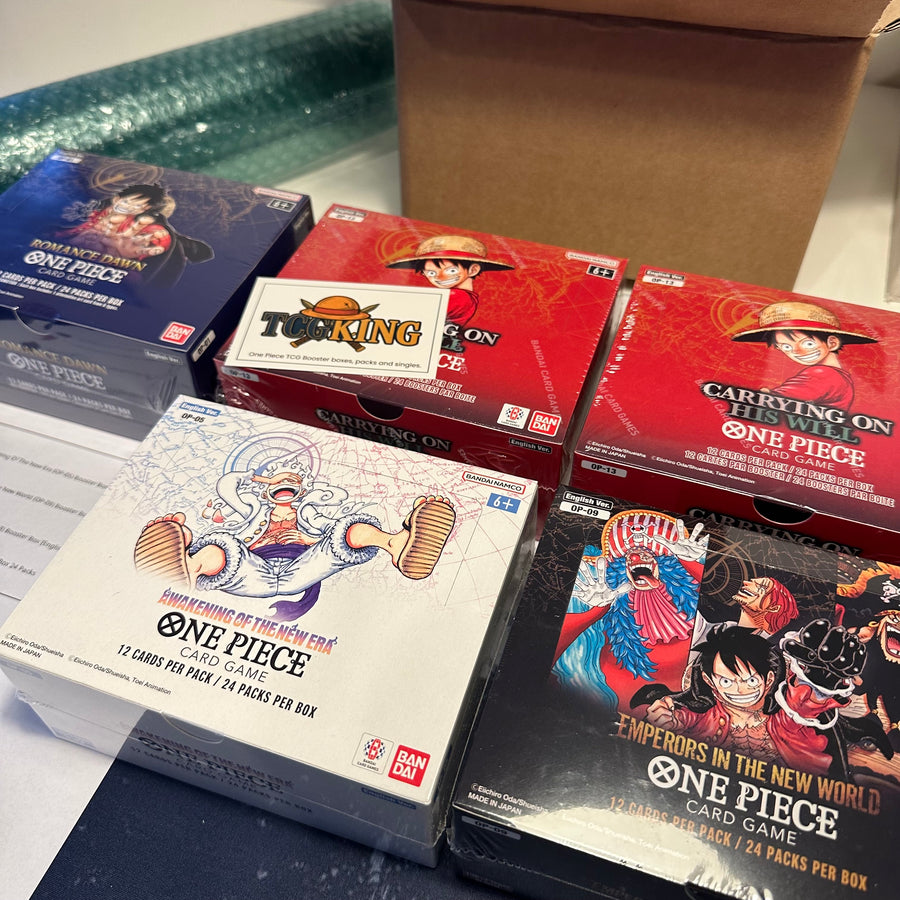 All Booster Packs (OP01–OP14, EB & PRB) in One Piece Card Game [Februa ...