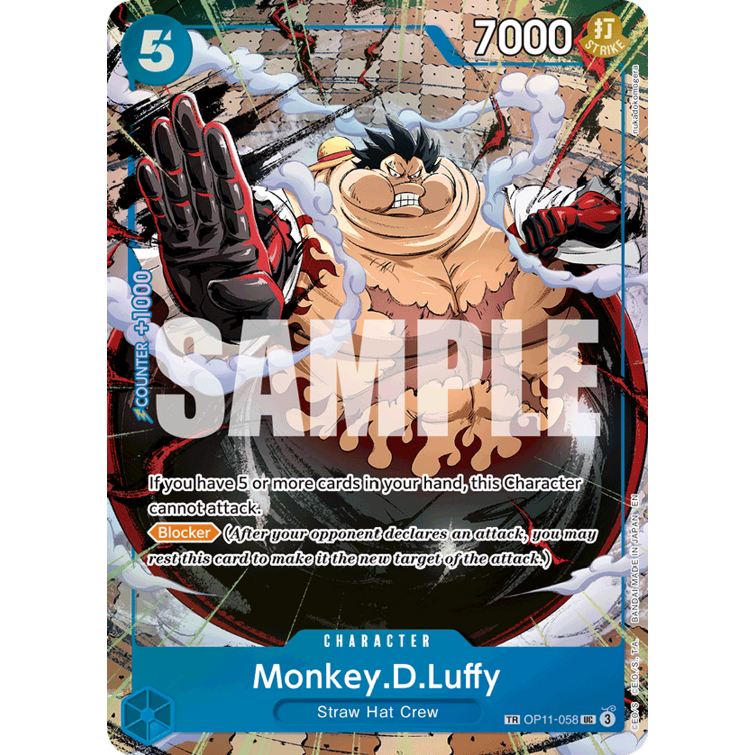 Monkey D. Luffy (OP11-058) OP13 Treasure Rare – TCGKing.nl